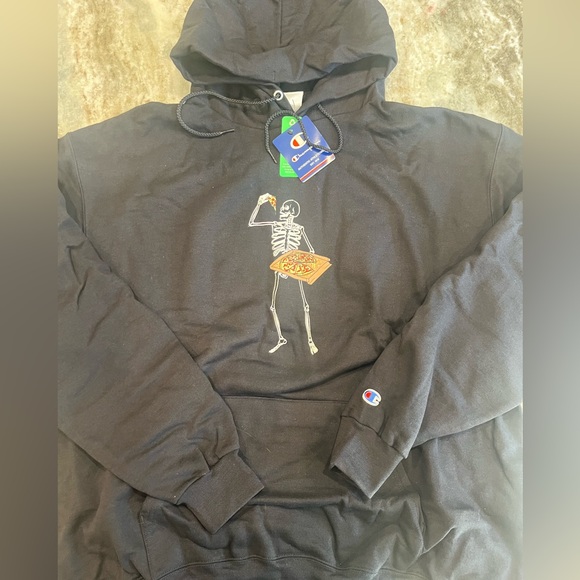 Champion | Shirts | New Champion One Bite Skeleton Hoodie | Poshmark